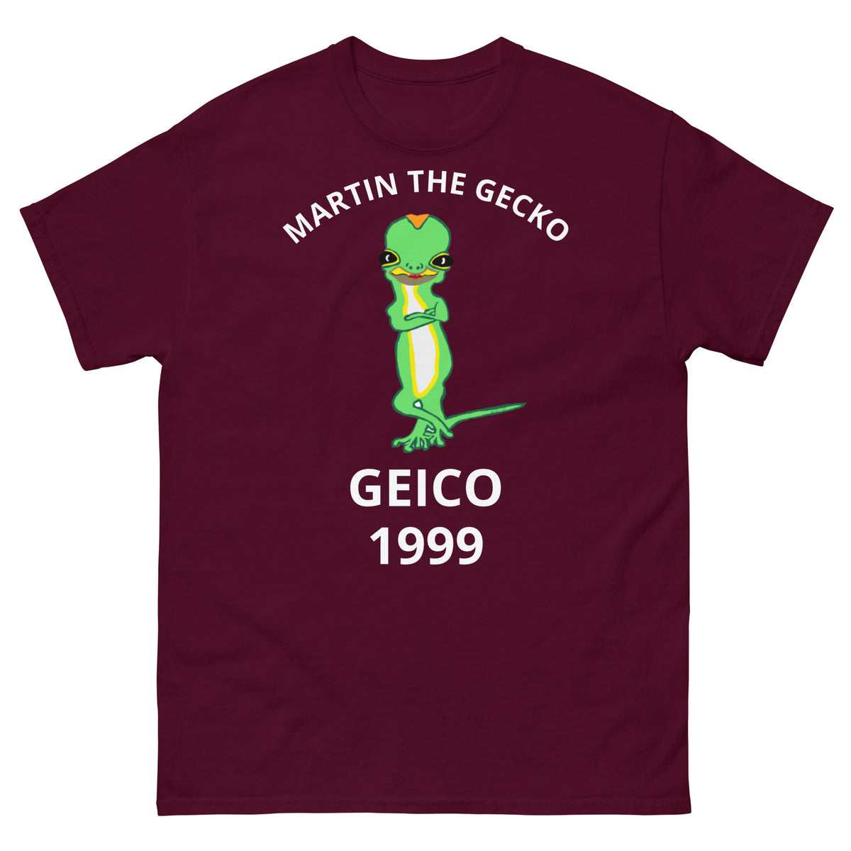 GEICO GECKO Men's classic tee – GRANDPA GRUMPS